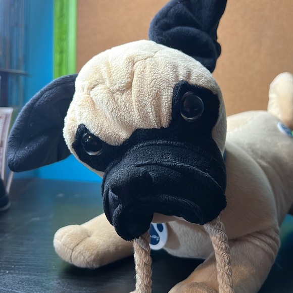 Nintendo | Toys | Nintendo Nintendogs Interactive Pug Dog Plush 206 ...